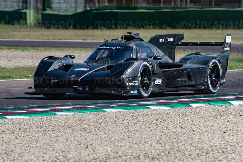 Lamborghini's LMDh car hits the track for the first time