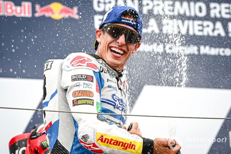 Marquez: Misano win impossible without the rain