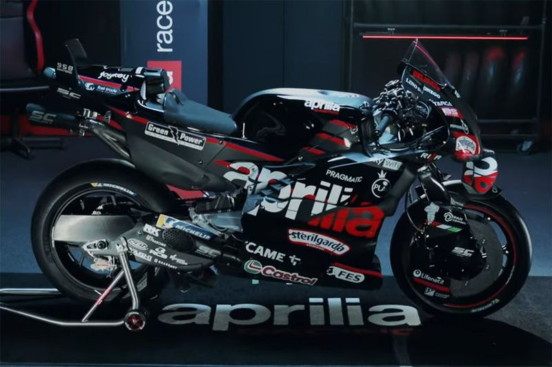 MotoGP | Aprilia: ecco la RS-GP25 con il numero 1 di Jorge Martin