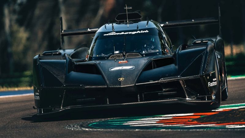 Lamborghini en dit un peu plus sur les essais de la SC63 LMDh