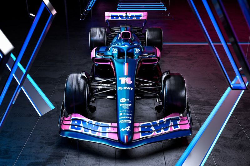 Alpine reveals 2022 Formula 1 car, the A522