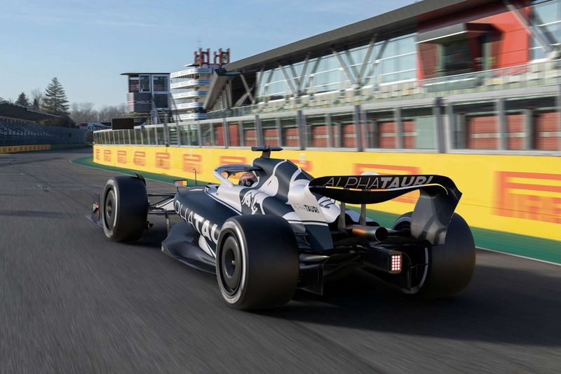 AlphaTauri showcases new livery in AT03 video reveal