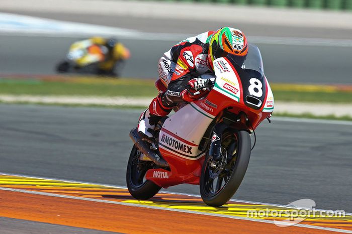 Duro aprendizaje para Gabriel Martínez-Abrego en Moto3
