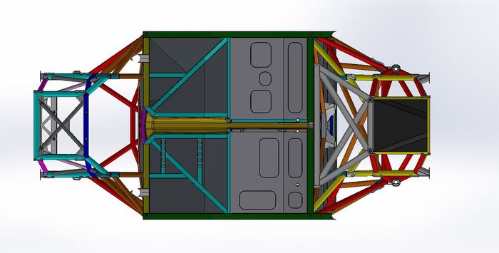 Supercars unveils CAD drawings of Gen3 chassis