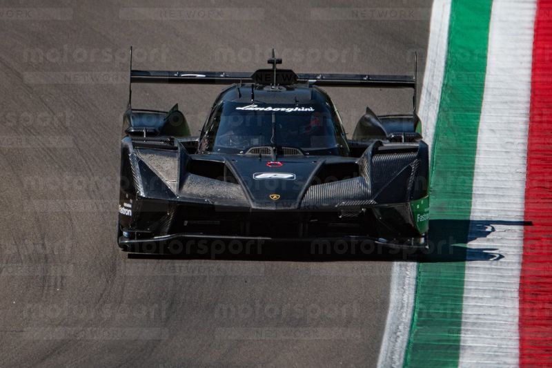 Lamborghini en dit un peu plus sur les essais de la SC63 LMDh
