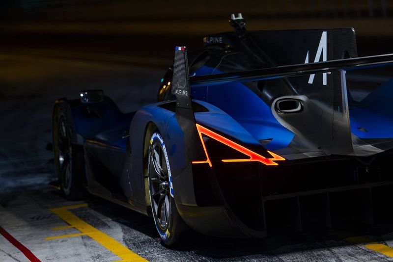 L'Alpine A424 un peu courte pour sa première simulation d'endurance