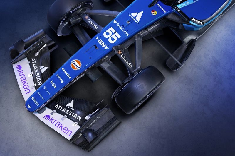 Williams presenta la decoración de su coche de F1 2026