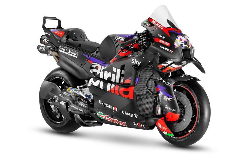 Foto's: De nieuwe livery van Aprilia vanuit alle hoeken