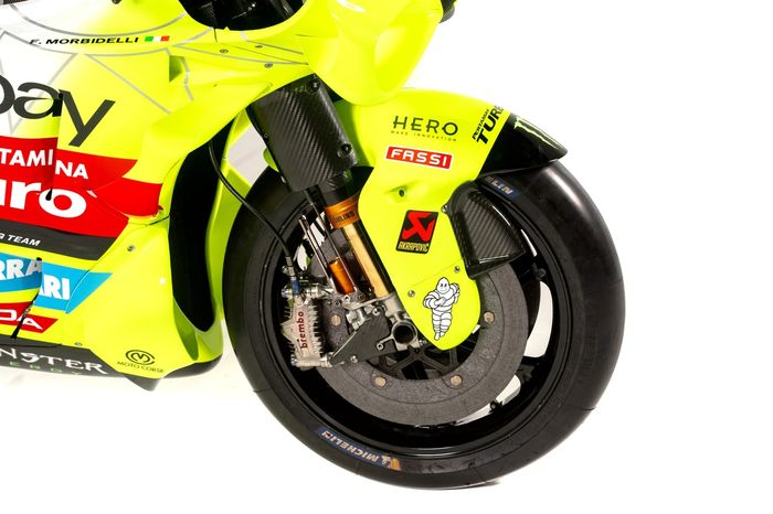 MotoGP | VR46: i riferimenti a Valentino Rossi nella livrea 2025