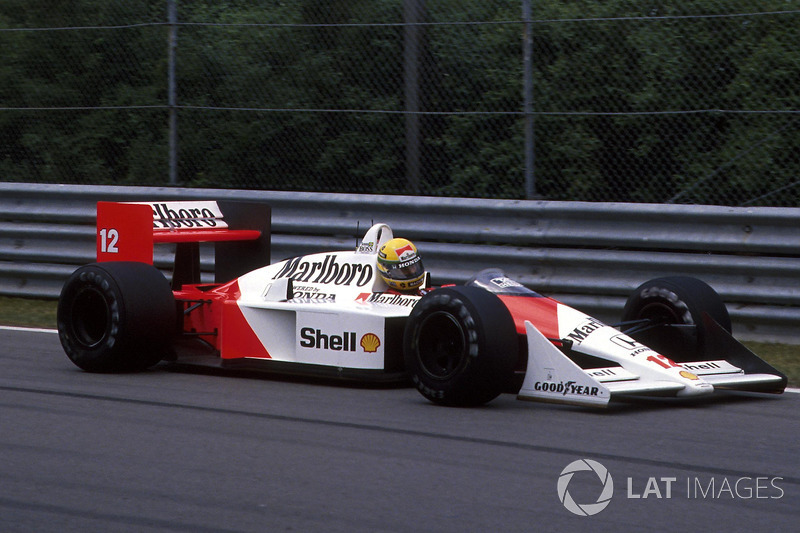 Ayrton Senna, McLaren MP4/4 at Canadian GP