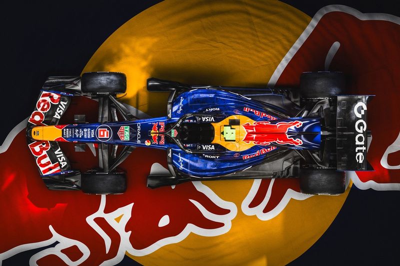 Red Bull dévoile la première livrée de la saison F1 2026