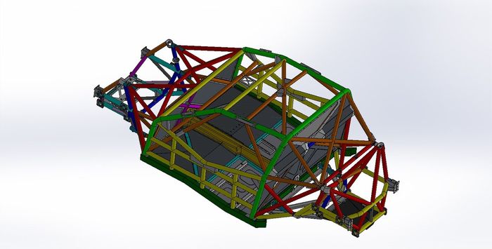 Supercars unveils CAD drawings of Gen3 chassis