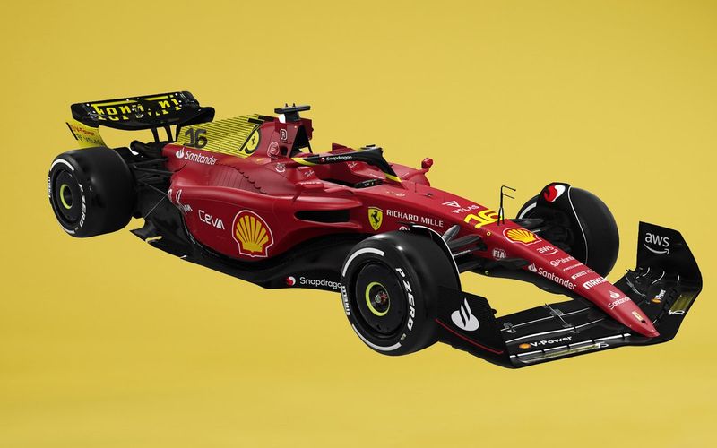 Ferrari adds yellow to celebration F1 livery for Italian GP