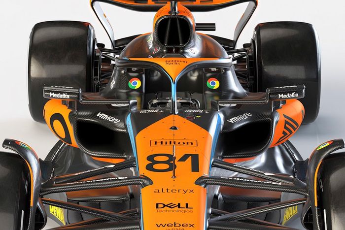 GALERÍA: El McLaren MCL60 de Norris y Piastri