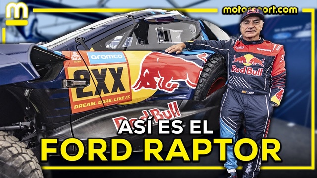 Así es el coche de Carlos Sainz para el Dakar 2025 | Ford Raptor de M ...