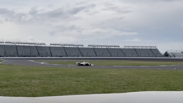 Chevrolet IndyCar Engine Test Trackside - IndyCar Videos