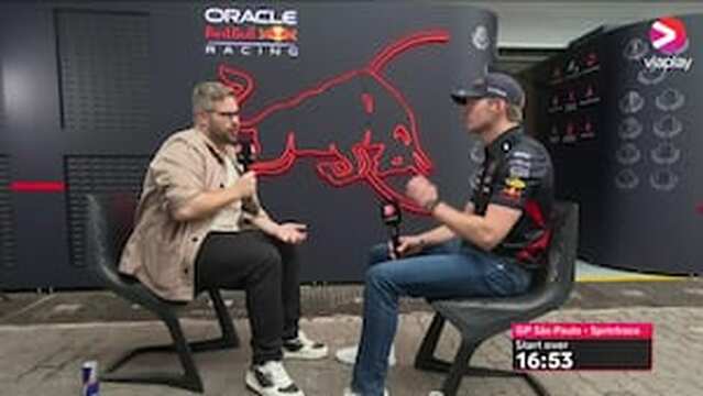 Een uitgebreid interview met Max Verstappen in F1 Brazilië - Formule 1 ...
