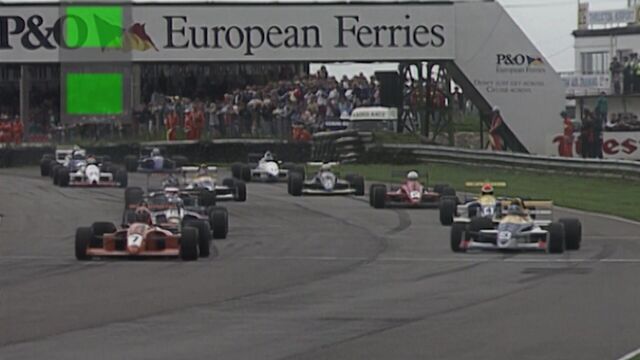 F3000 1991: Round 7 - Thruxton Highlights - F3000 Videos