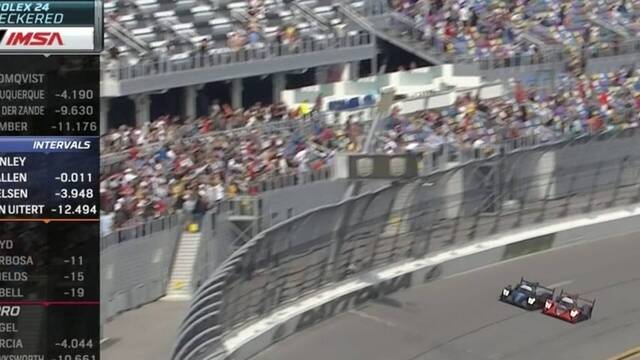 Rolex 24: Highly-contested LMP2 battle comes down to inches - IMSA Videos