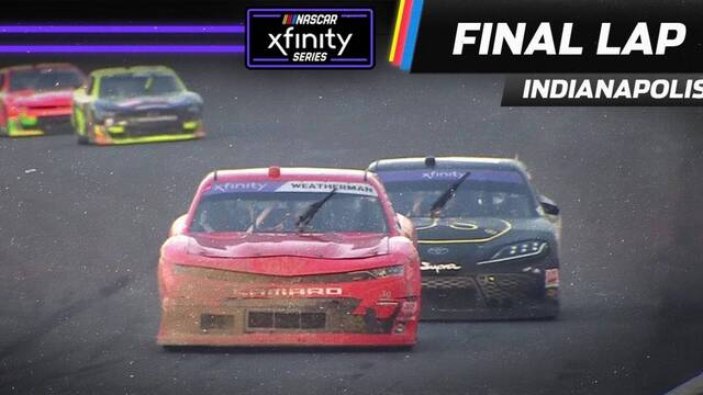 Ty Gibbs captures win from Sam Mayer, AJ Allmendinger at Indy - NASCAR ...