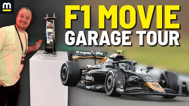 A Look Inside The APX GP Garage! | F1 Movie - Formula 1 Videos