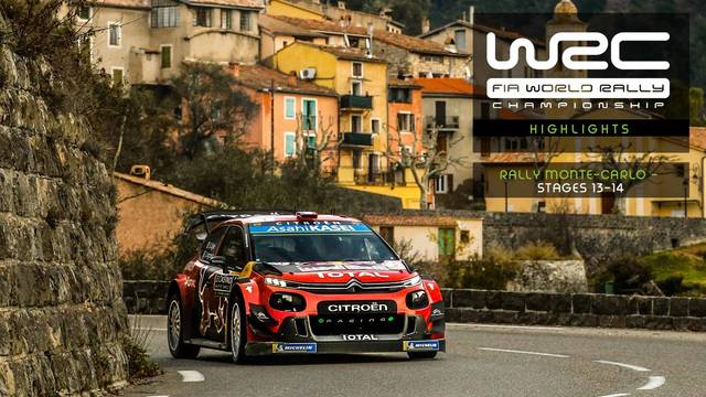 WRC: Rallye Monte-Carlo - Stages 13-14 - WRC Videos