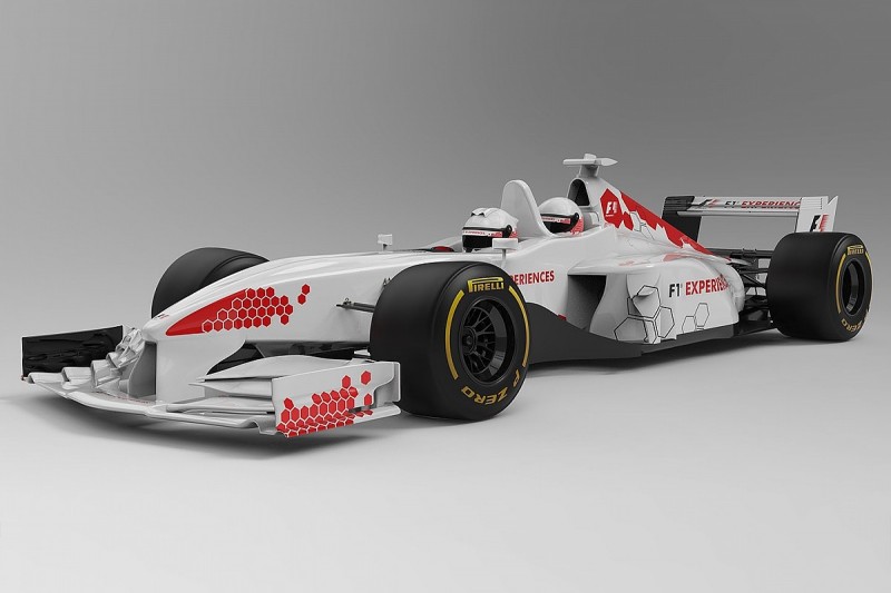First images of updated two-seater Formula 1 car revealed