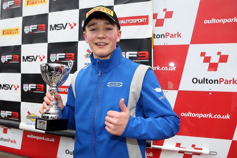 Billy Monger never thought podium was possible on racing return