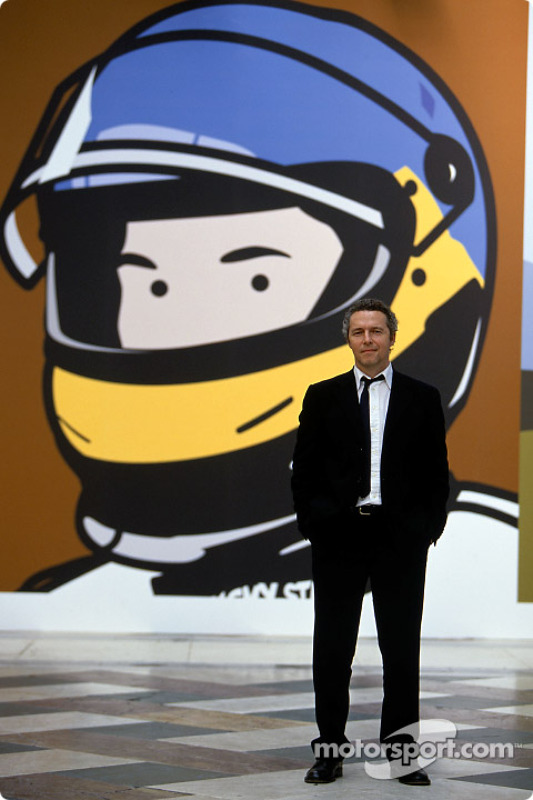 British artist Julian Opie brings together Art and Formula 1 racing ... British artist Julian Opie brings together Art and Formula 1 racing ...