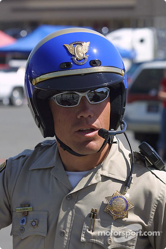 CHP Officer at Sears Point