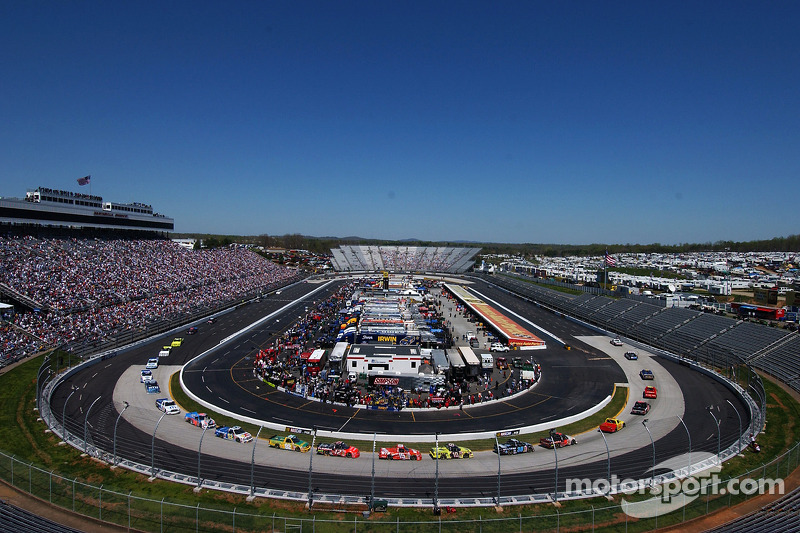 "Paperclip" race track at Martinsville