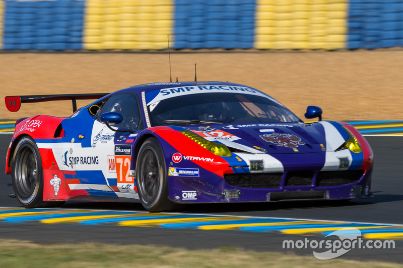 #72 SMP Racing Ferrari 458 GTE: Andrea Bertolini, Viktor Shaitar ...