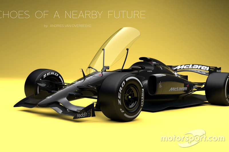 Formula 1 concept cars by Andries van Overbeeke at F1 Design Concepts